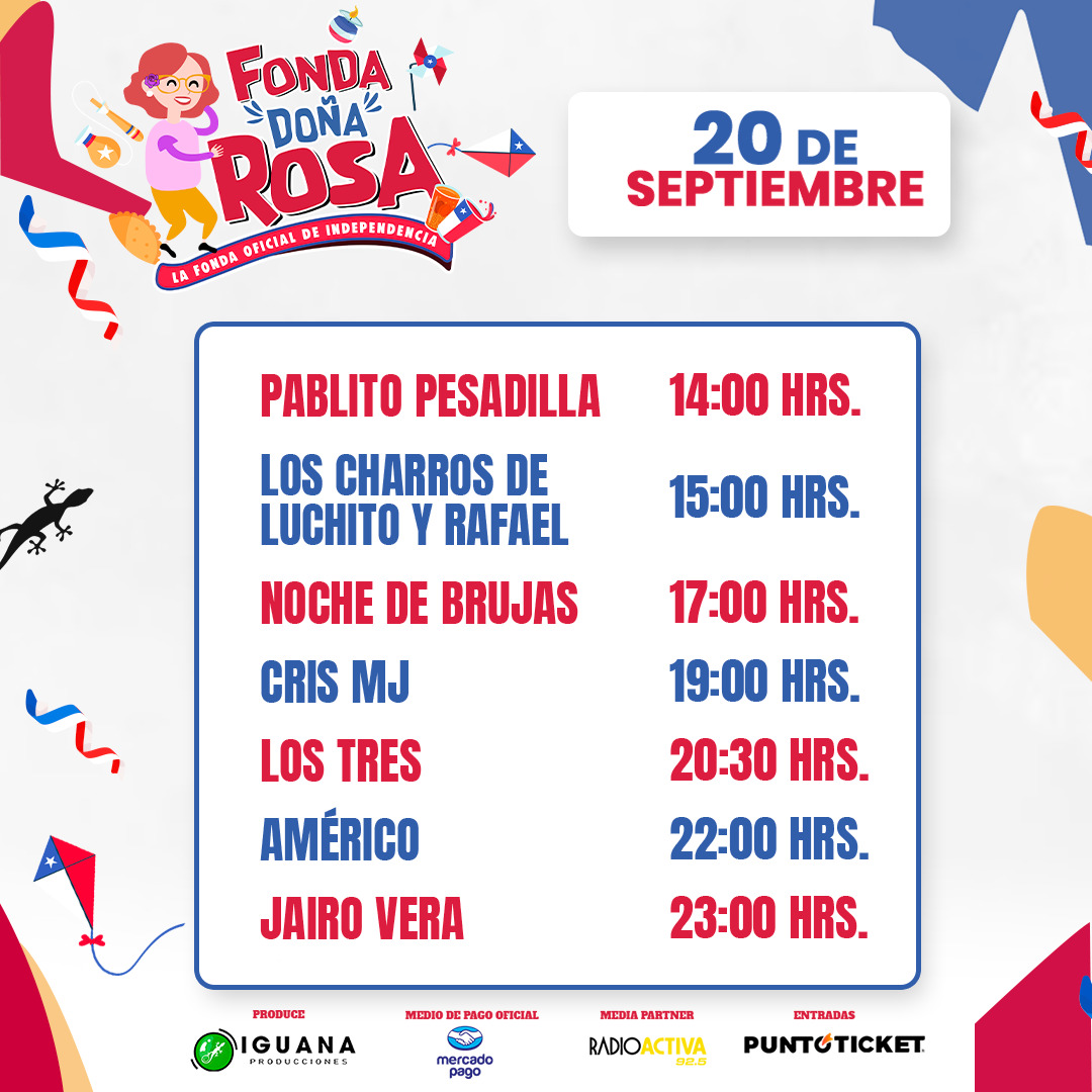 La Gran Fonda Doña Rosa: Conoce los horarios y artistas : Lima Limón